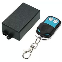 12 Volt 2 Channel Wireless Remote Control with Keychain Transmitter 315 ...